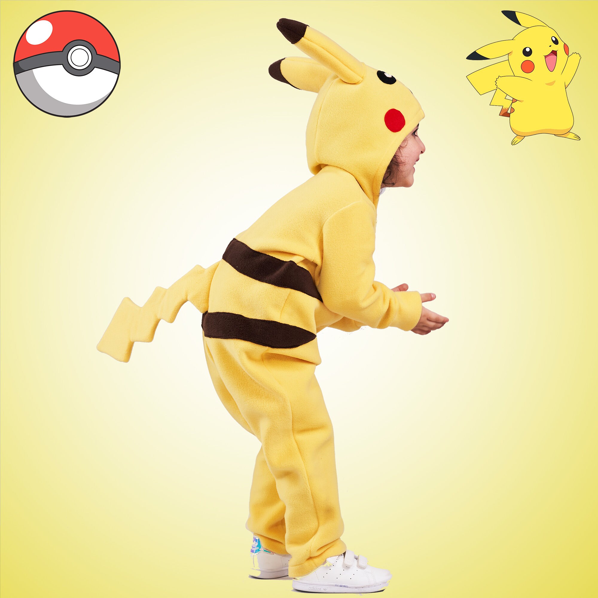 Pikachu Costume for Kids / Halloween Party Costume for Toddler - Etsy