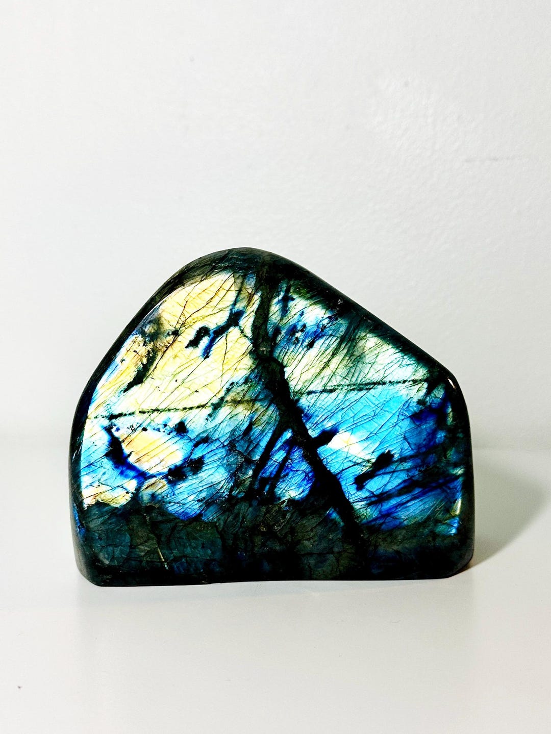 Labradorite Freeform With Intense Blue, Green, and Gold Flashes Aurora ...