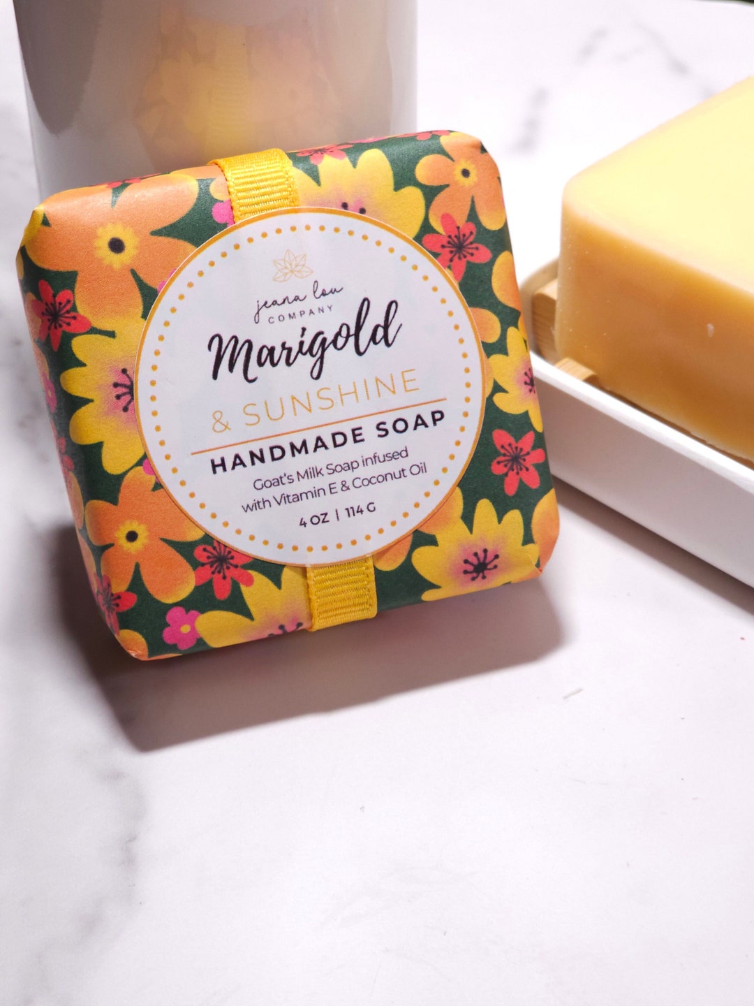 Marigold & Sunshine Handmade Soap 4 Oz. - Etsy