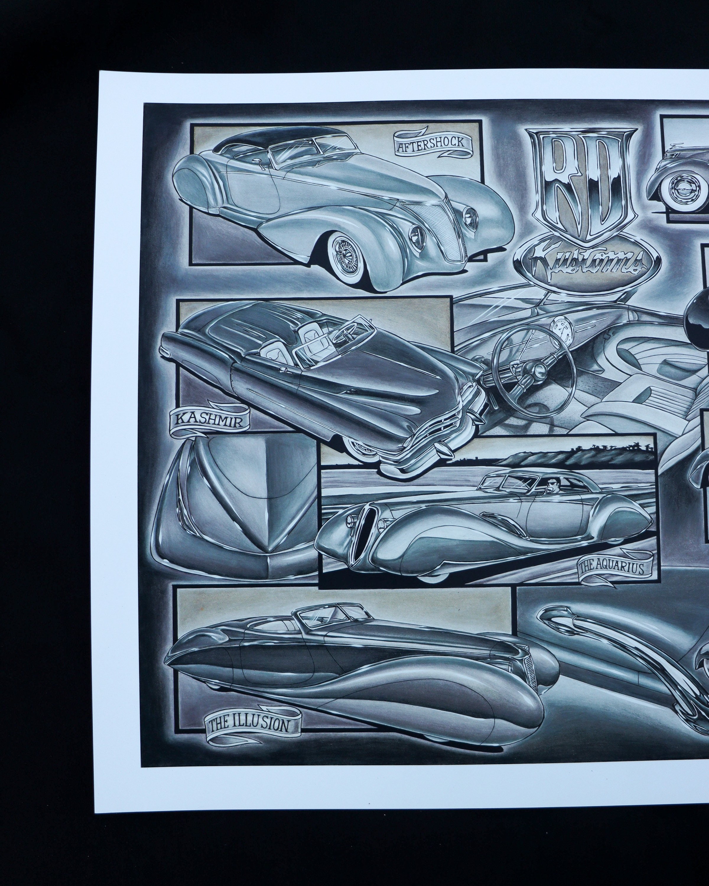 RD Kustoms Limited Edition Signed Poster - Etsy
