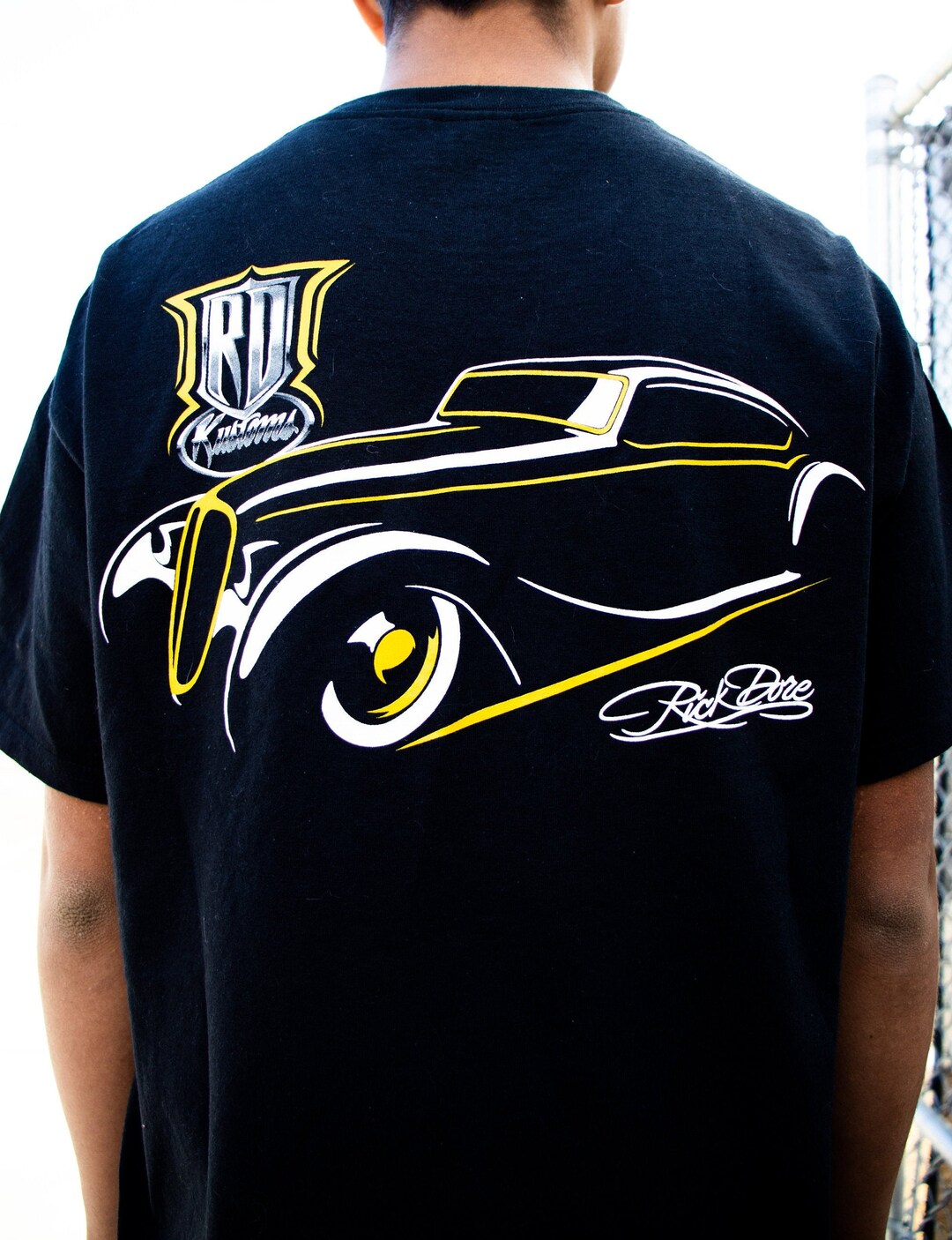 RD Kustoms T-shirt - Featuring Rick Dore's Black Pearl - Etsy