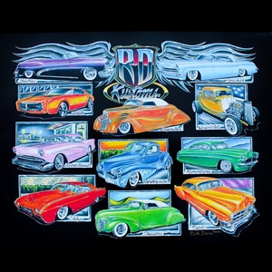Kustom Cars by RD Kustoms Poster - Etsy