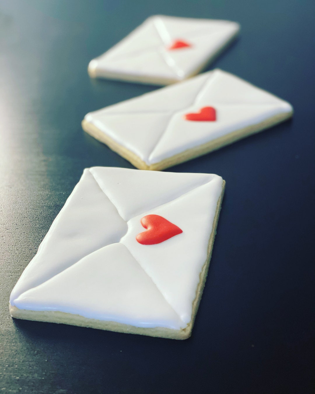 Love Letter Cookies | Envelope Sugar Cookies | Envelope Cookies ...