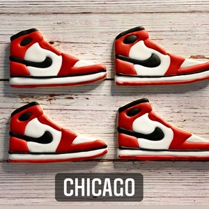 Jordan 1 Sneaker Cookies | Sneaker Cookies | Jordan Cookies | Custom ...