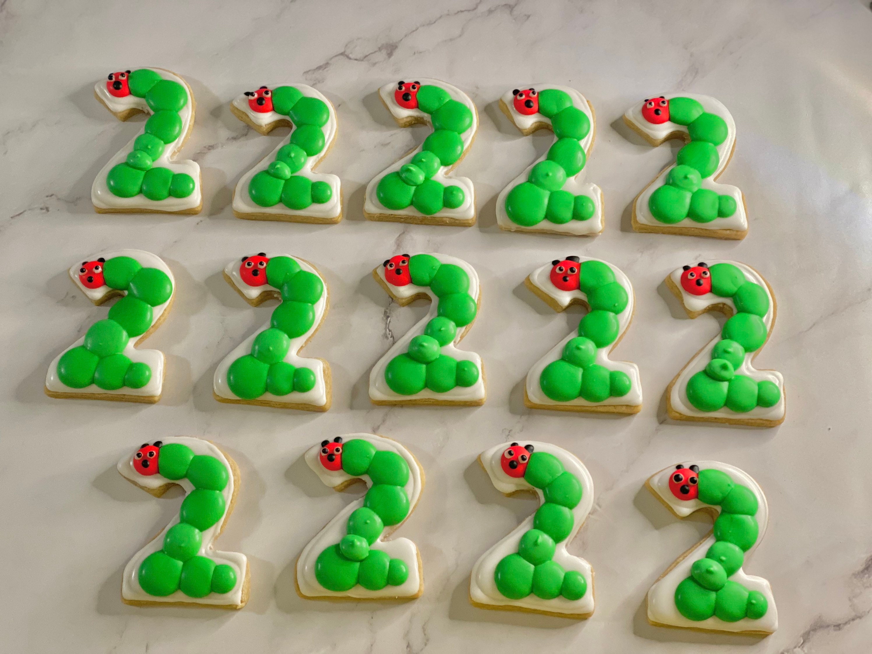 Very Hungry Caterpillar Cookies | Caterpillar Cookies | Sugar Cookies ...