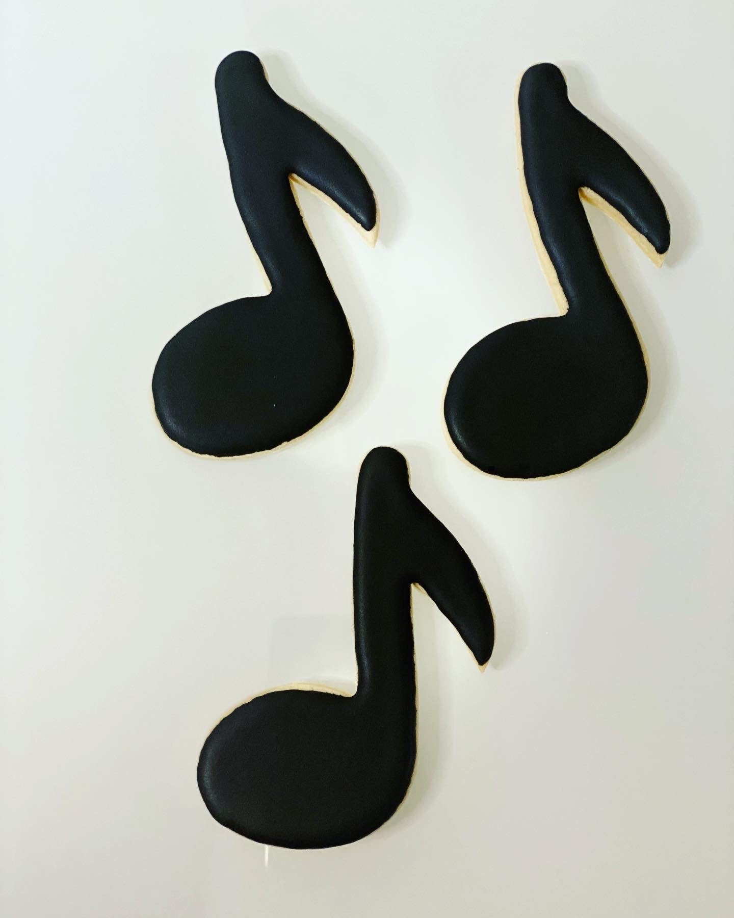 Music Note Cookies Music Cookies Eighth Note Cookies - Etsy