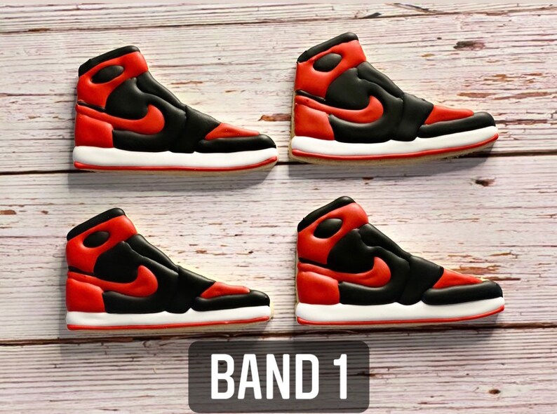 Jordan 1 Sneaker Cookies | Sneaker Cookies | Jordan Cookies | Custom ...