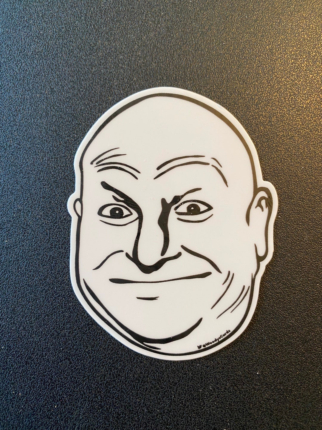 Uncle Fester Sticker 3” - Etsy