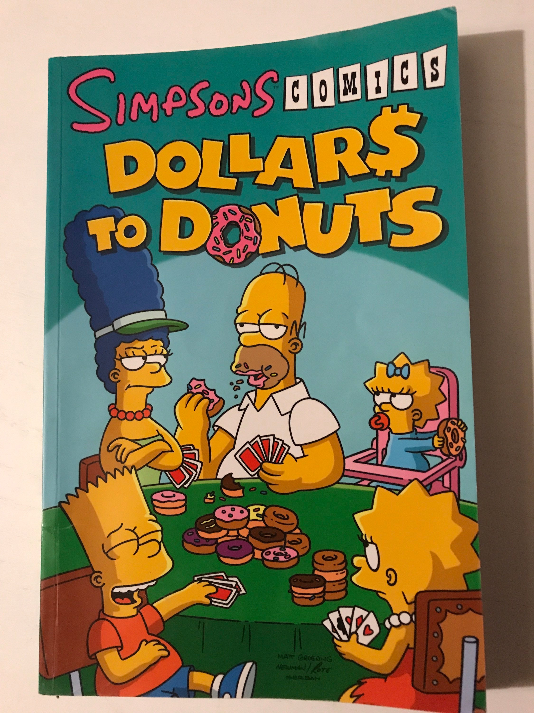Simpsons Comic: Dollars to Donuts First Edition - Etsy