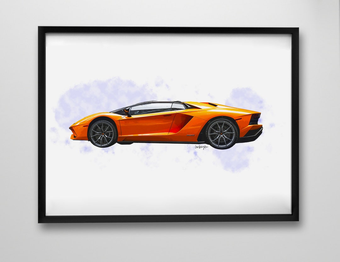 Car Print Boys Room | Car Printable | Car Poster | Car Print | Car ...