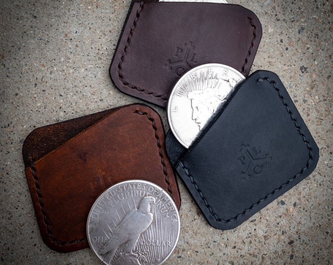 The Keeper - Leather EDC Challenge Coin Slip Case - Etsy