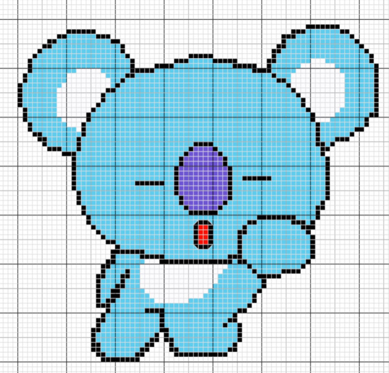 Koya Cross Stitch Pattern - Etsy