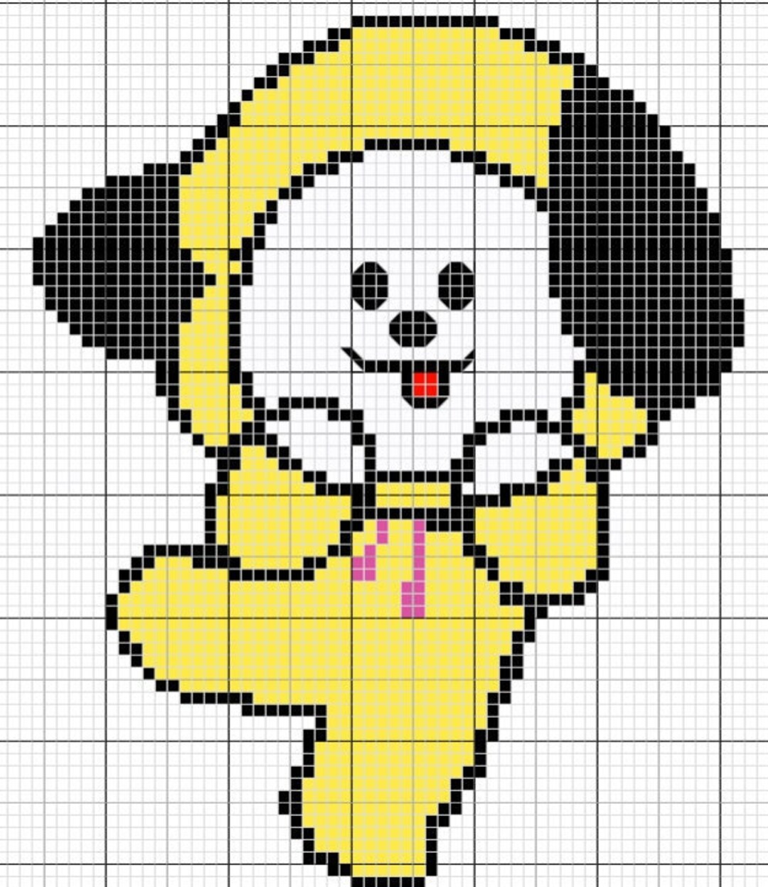Chimmy Cross Stitch Pattern - Etsy
