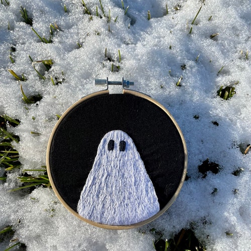 Ghost Embroidery - Etsy