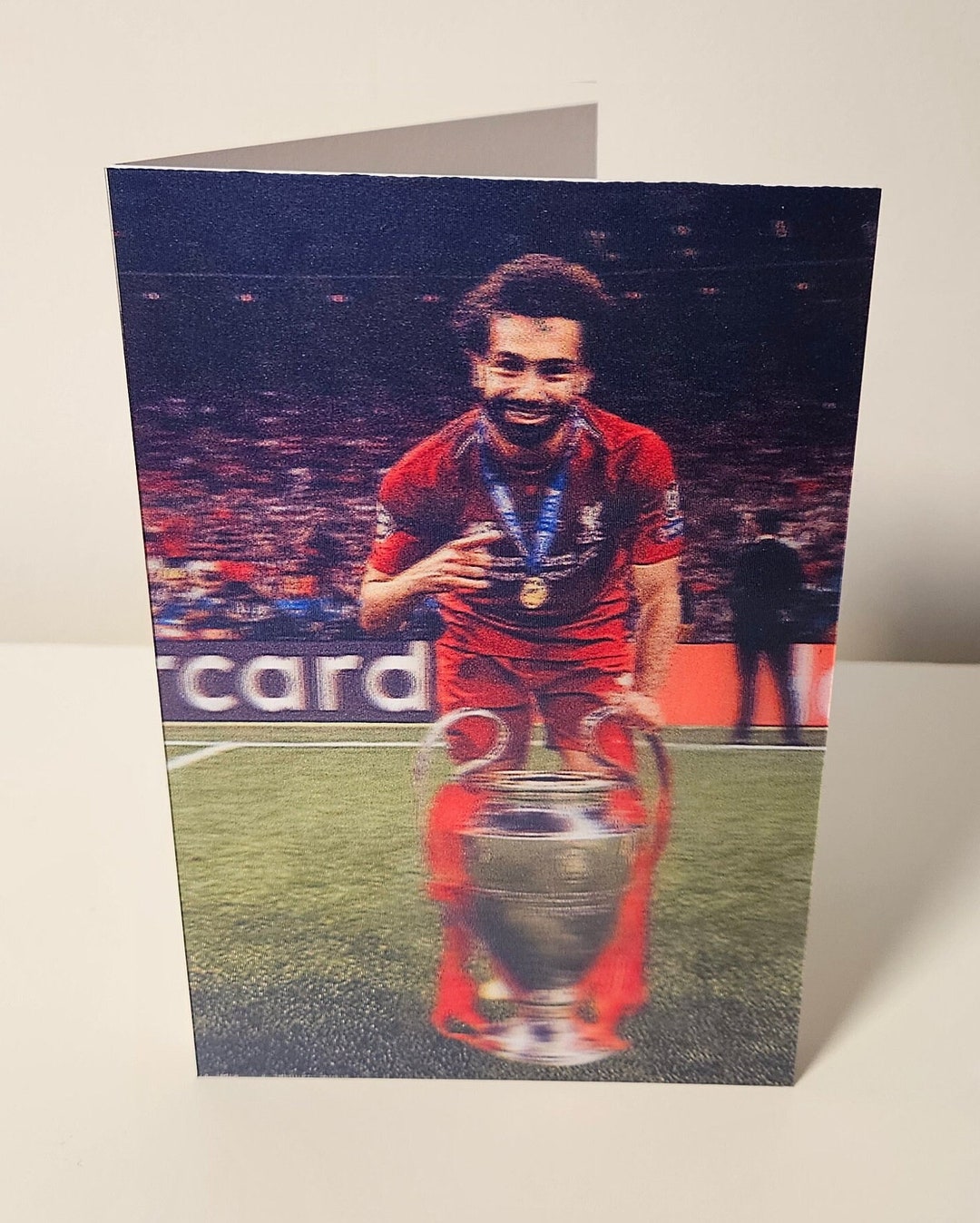 Mohamed Salah 3D Hologram Greetings Card - Etsy UK