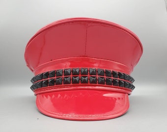 Red Captain Hat | Etsy