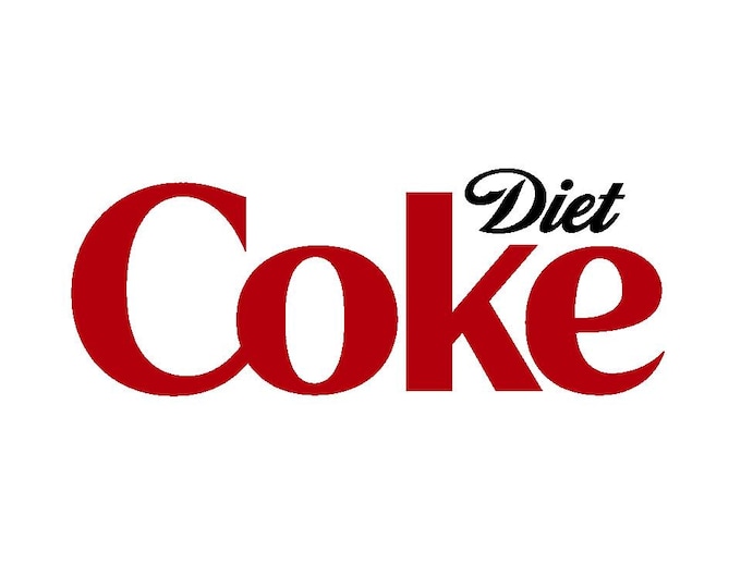 Diet Coke Logo Vinyl Die-cut Decal | MADE IN USA | Window/bumper ...