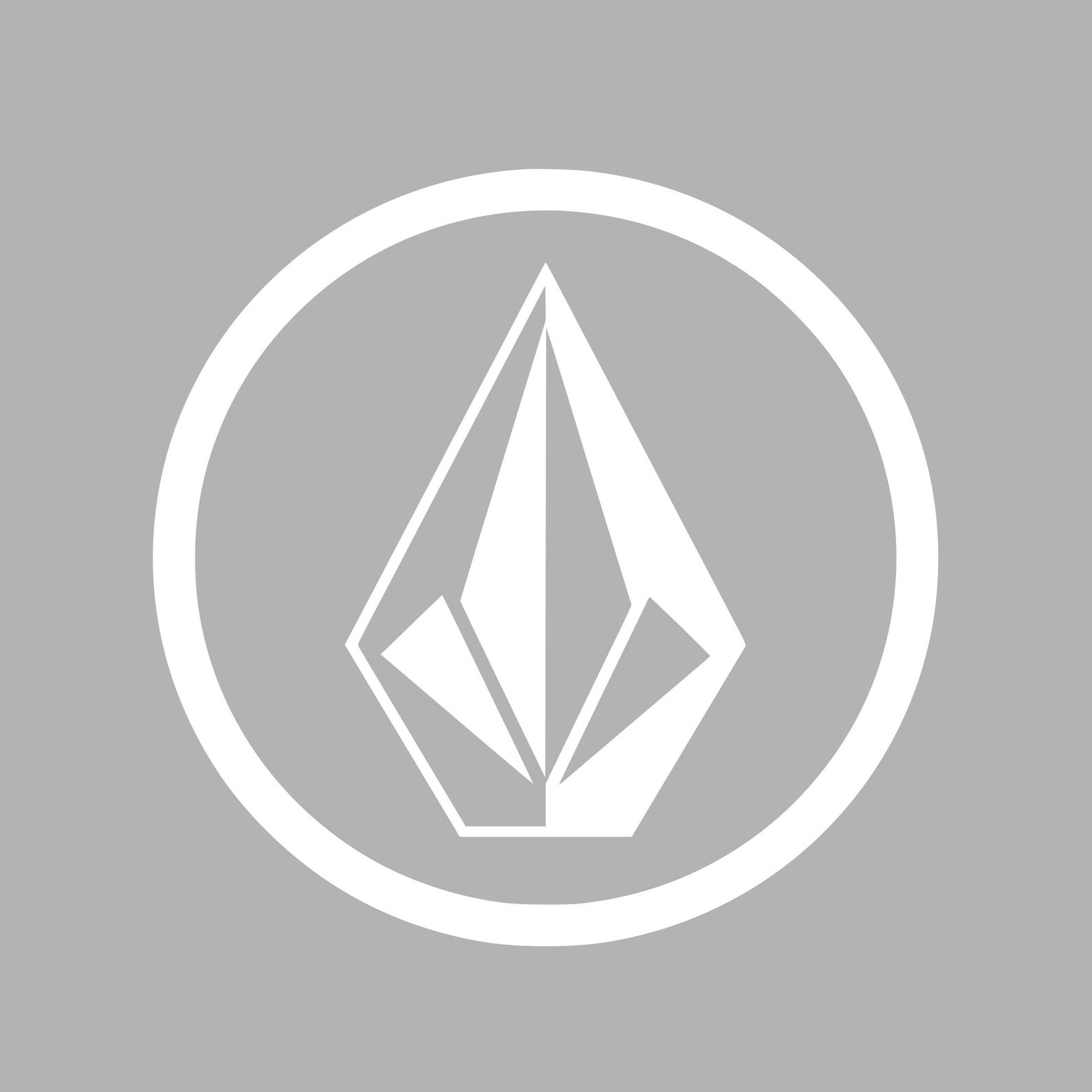 Volcom Stone Circle Logo Vinyl Die-cut Decal | Skate Surf Swim ...