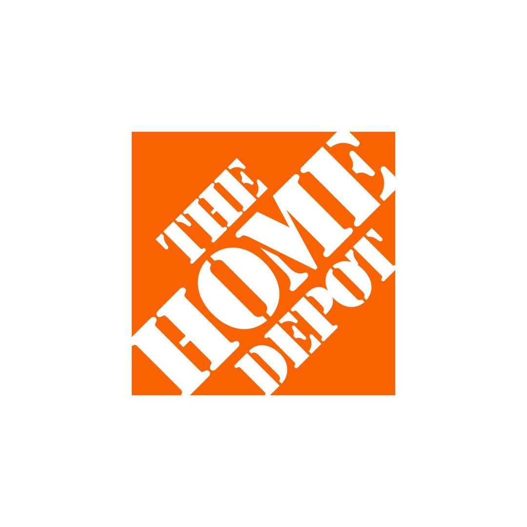 Home Depot Logo Vinyl Decal | Made in USA | Window/bumper Sticker ...