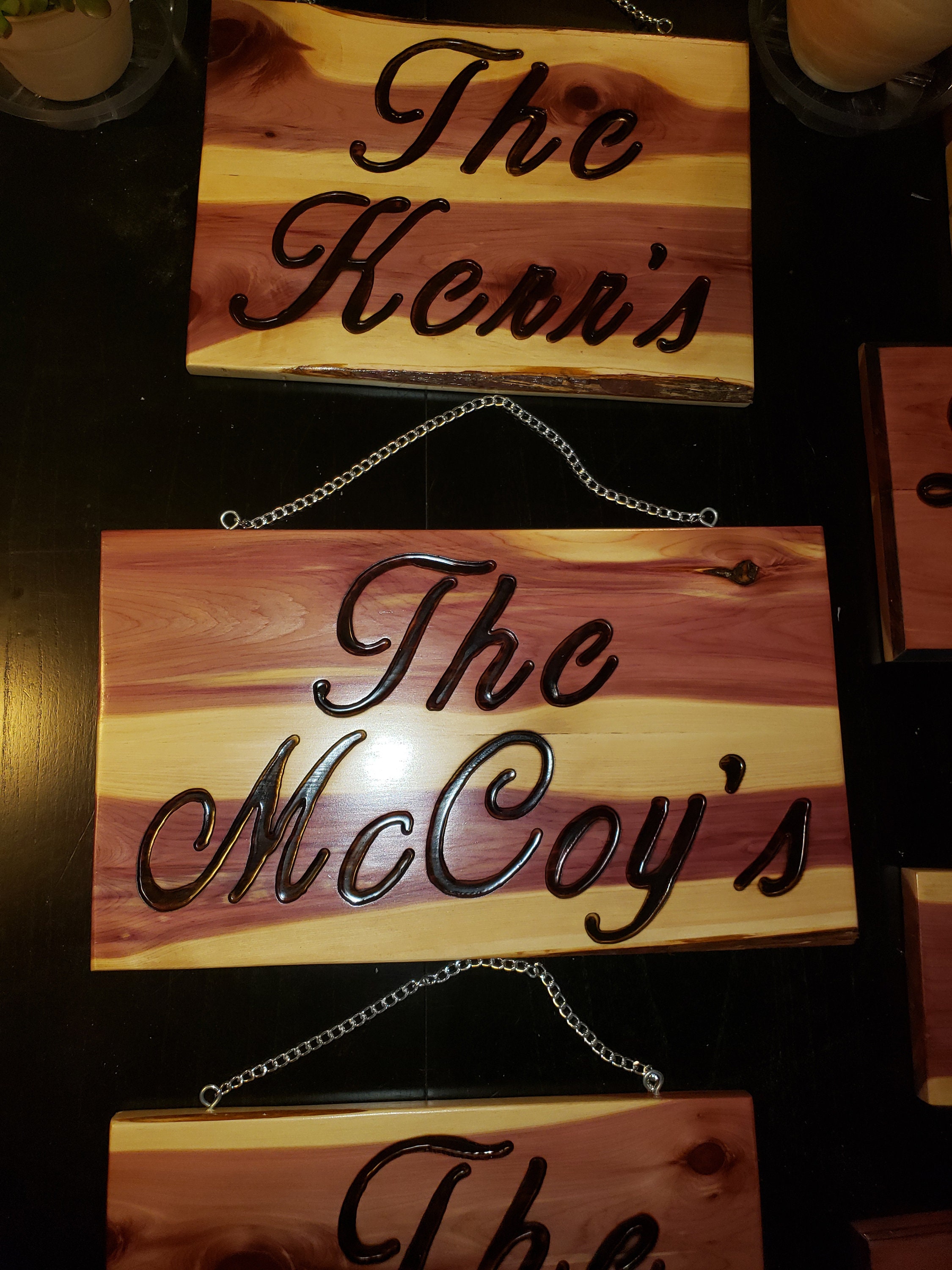 Custom Made to Order Cedar Signs - Etsy