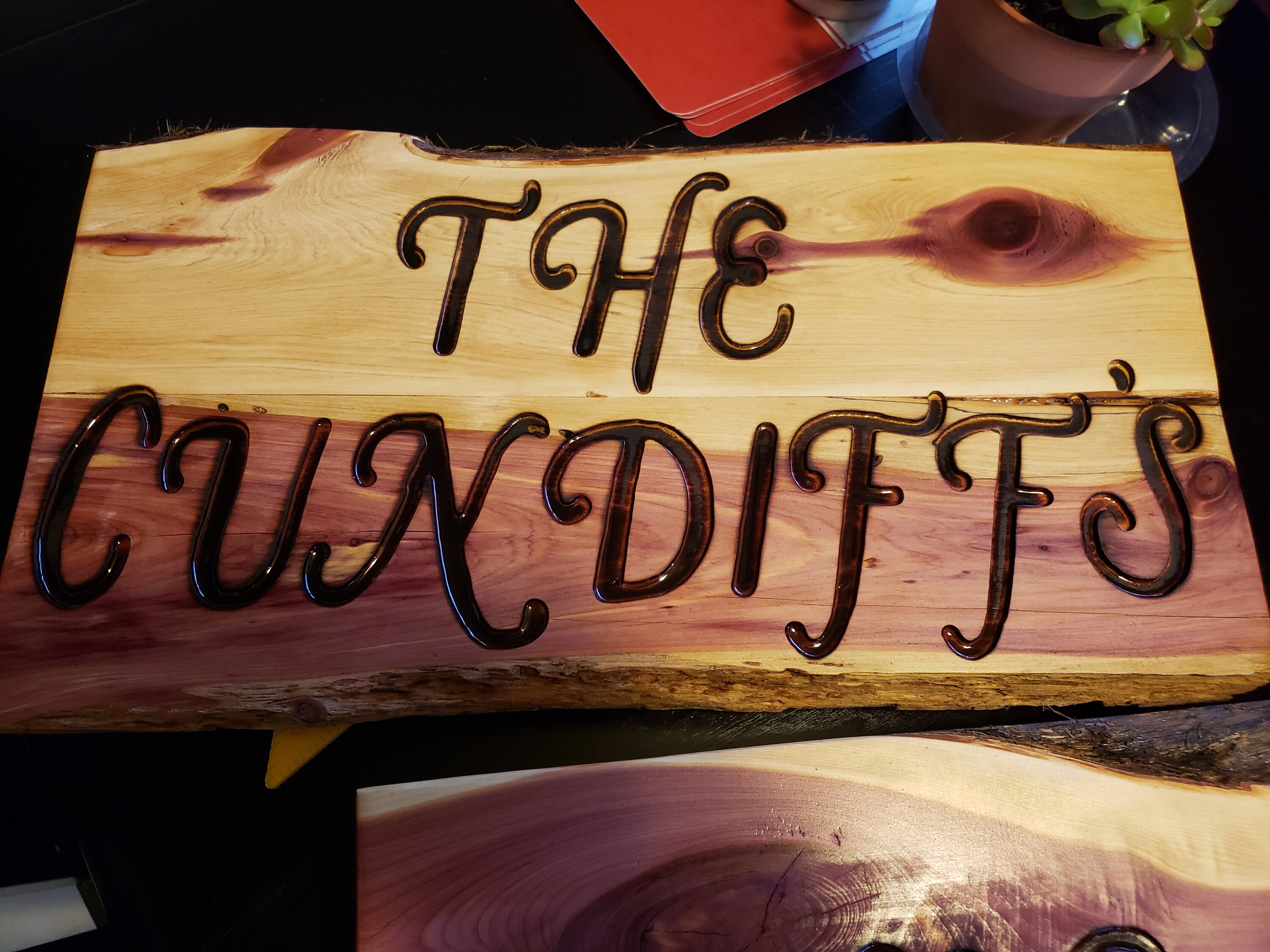 Custom Made to Order Cedar Signs - Etsy