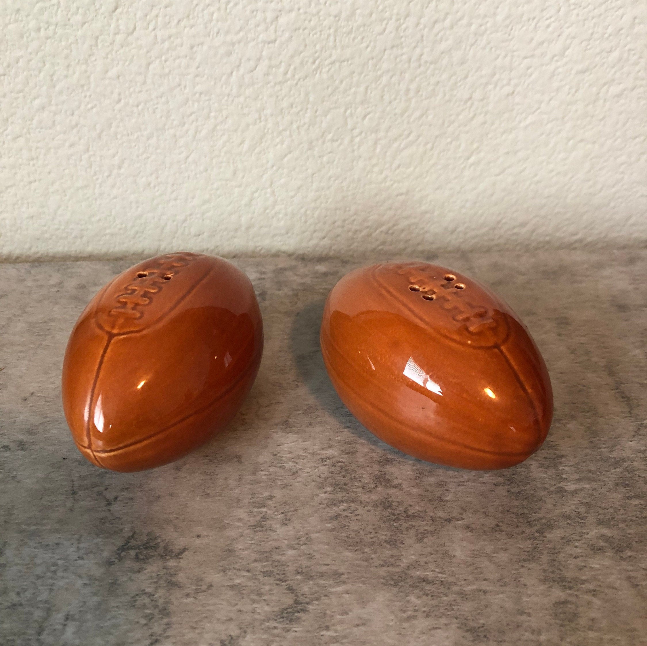 Football Salt and Pepper Shakers - Etsy UK