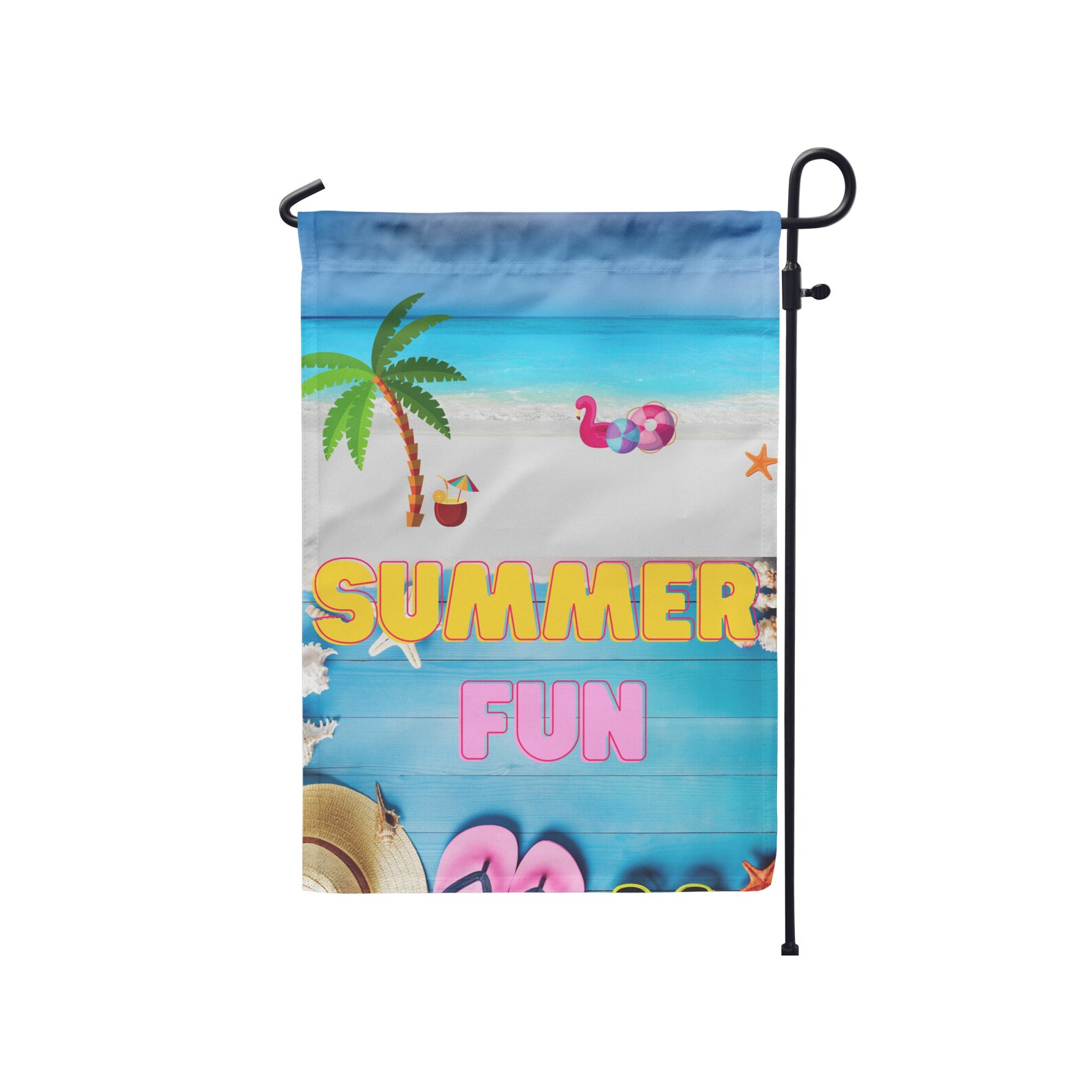 Summer Fun Garden Flag Yard Flag | Etsy