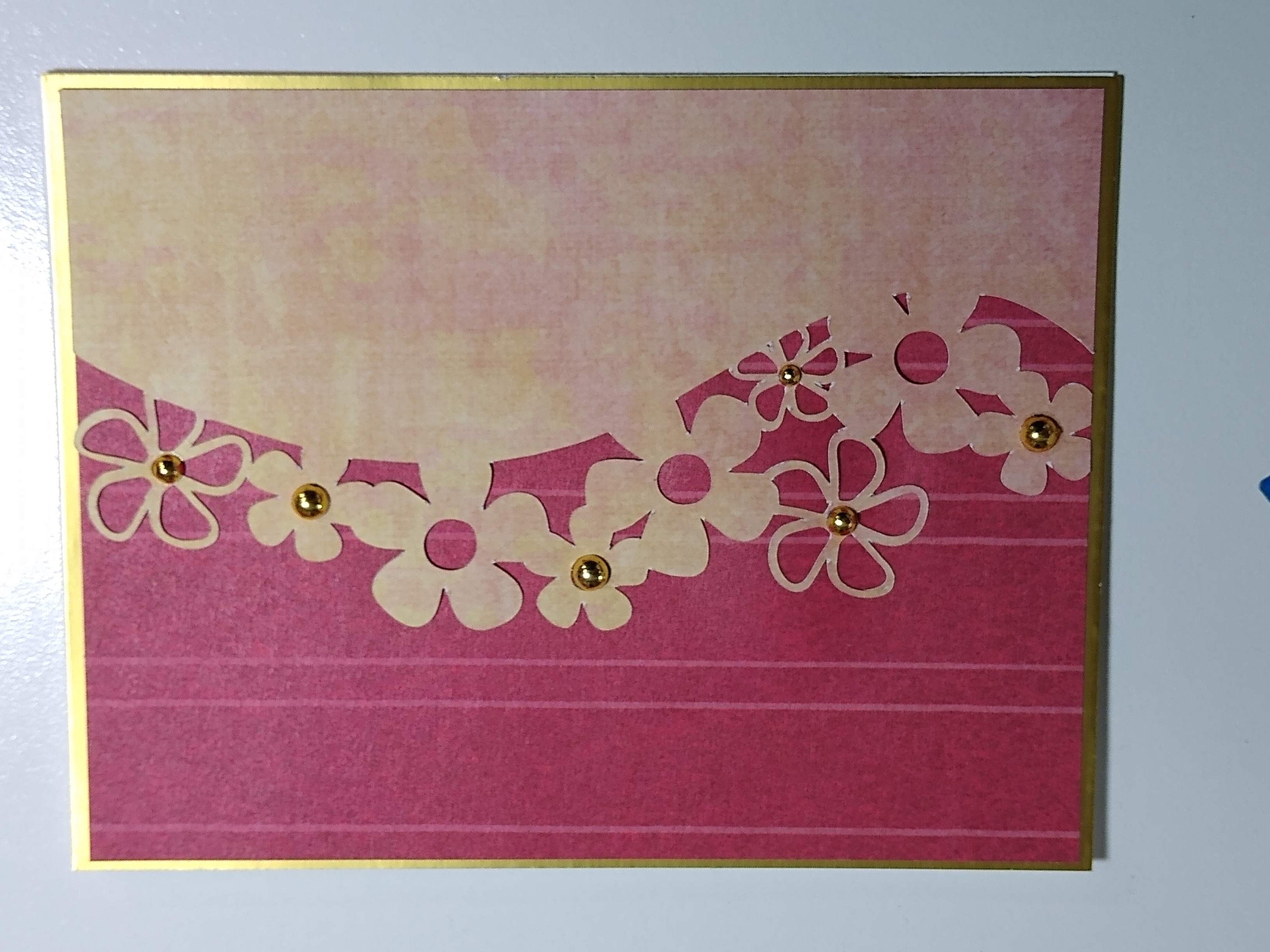 Floral Border SVG, for Card Making or Paper Crafts, Nature, Garden ...