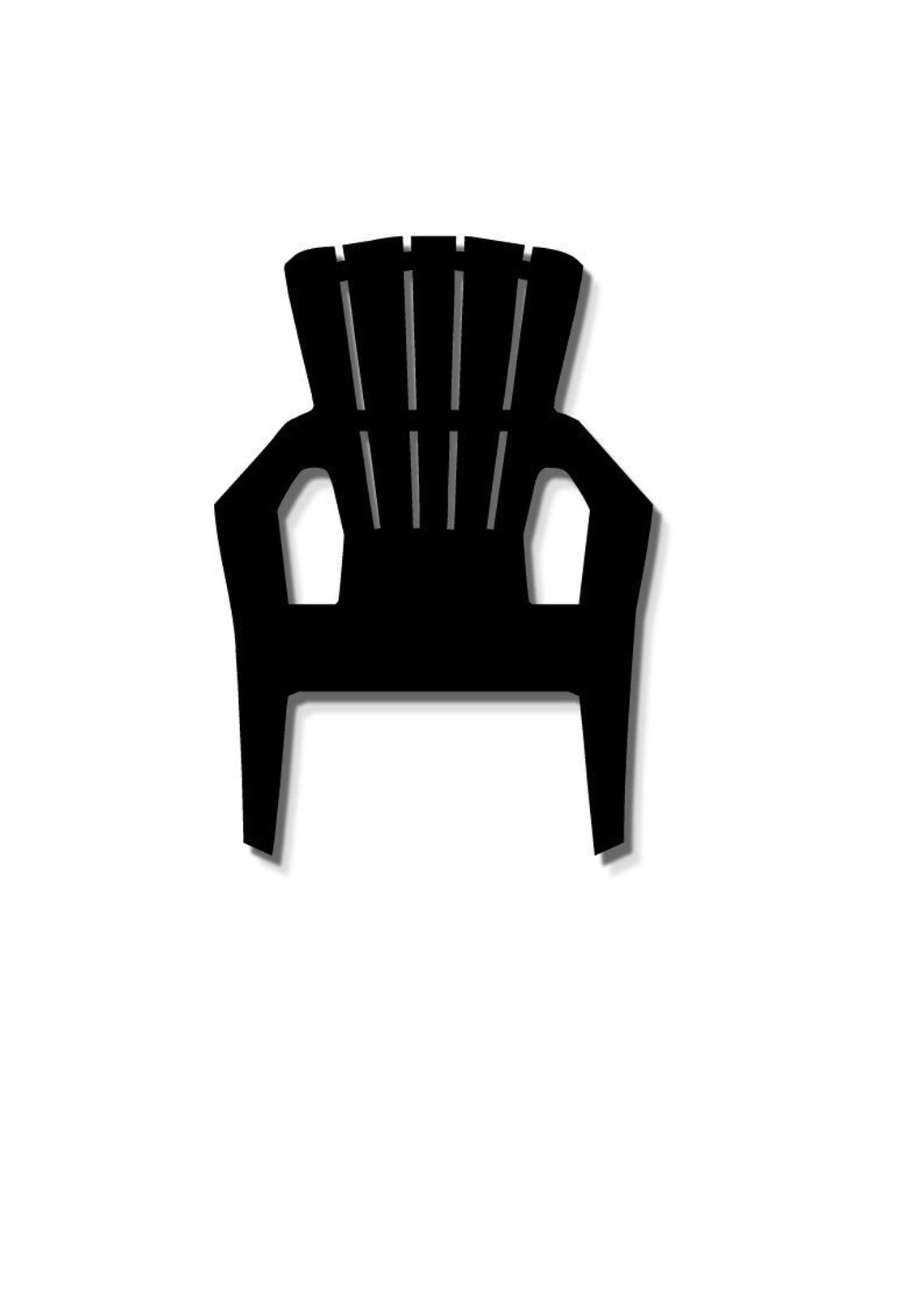 Adirondack Chair Svg Pdf Jpg Dxf Eps Png Digital Cutting File, Summer ...