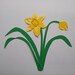 Layered Daffodil SVG, Floral, Spring, Digital Cutting File, Die Cutting ...