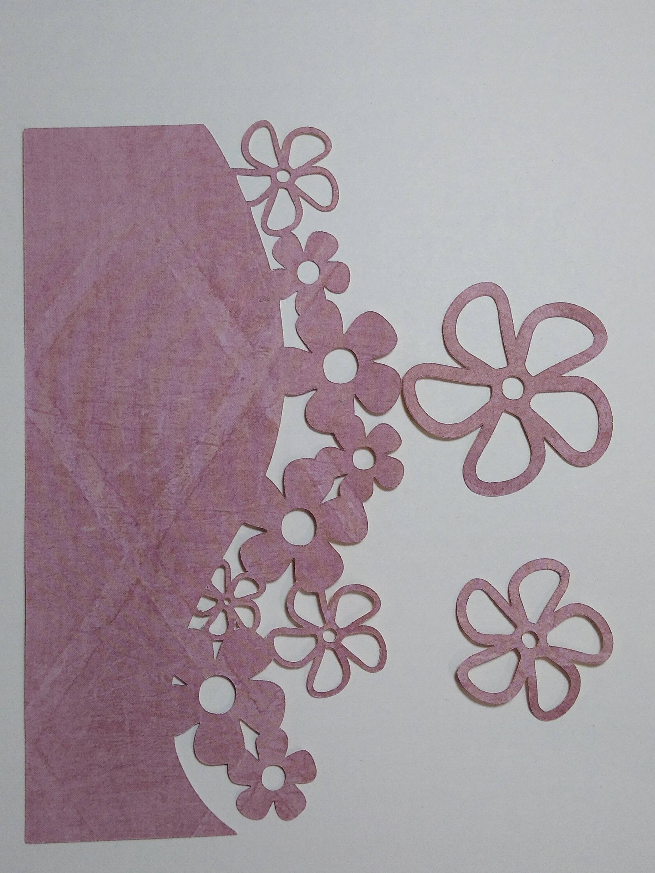 Floral Border SVG, for Card Making or Paper Crafts, Nature, Garden ...