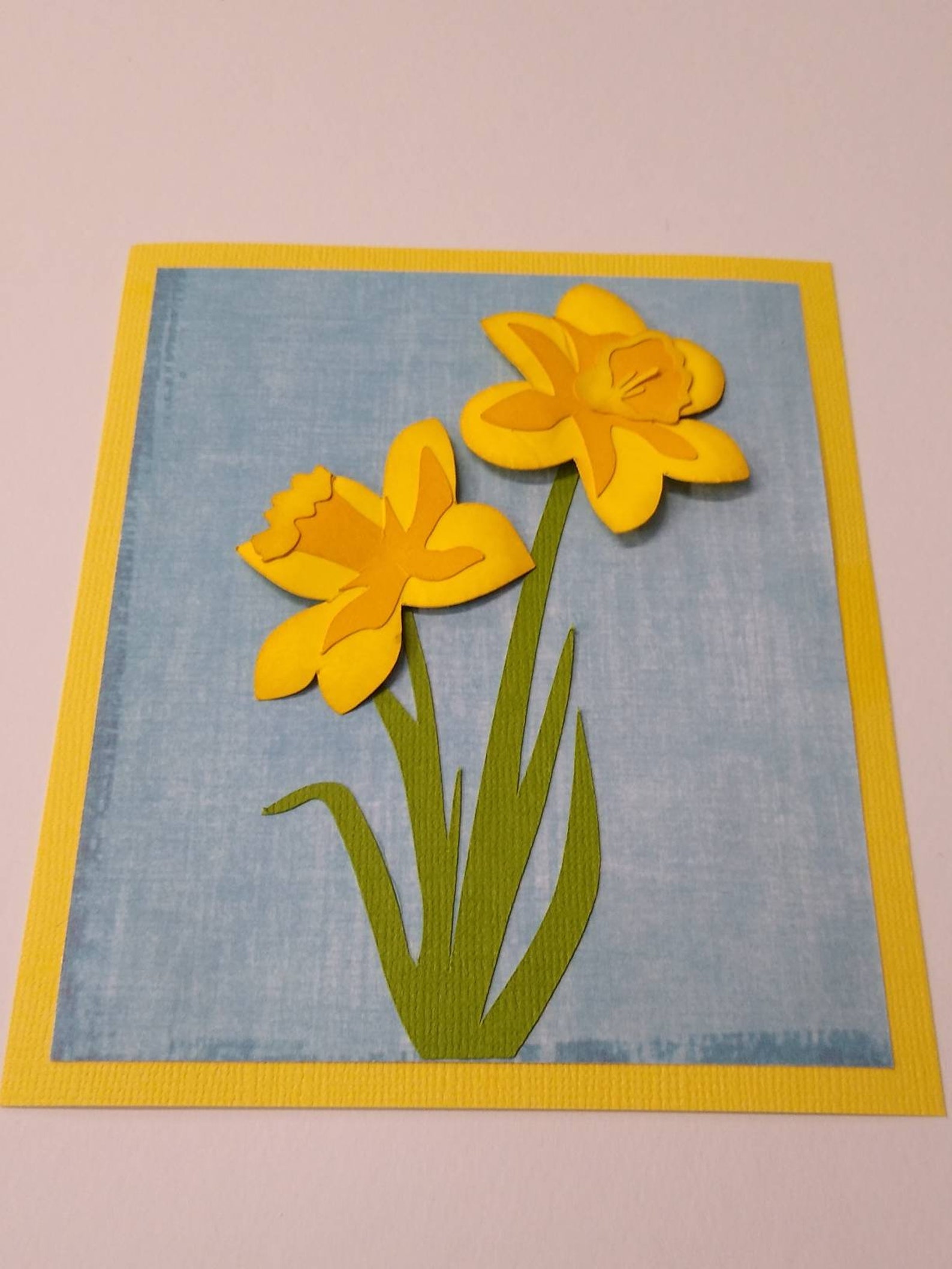 Layered Daffodil SVG, Digital Cutting File, Floral, Jpg Dxf Eps Pdf Png ...