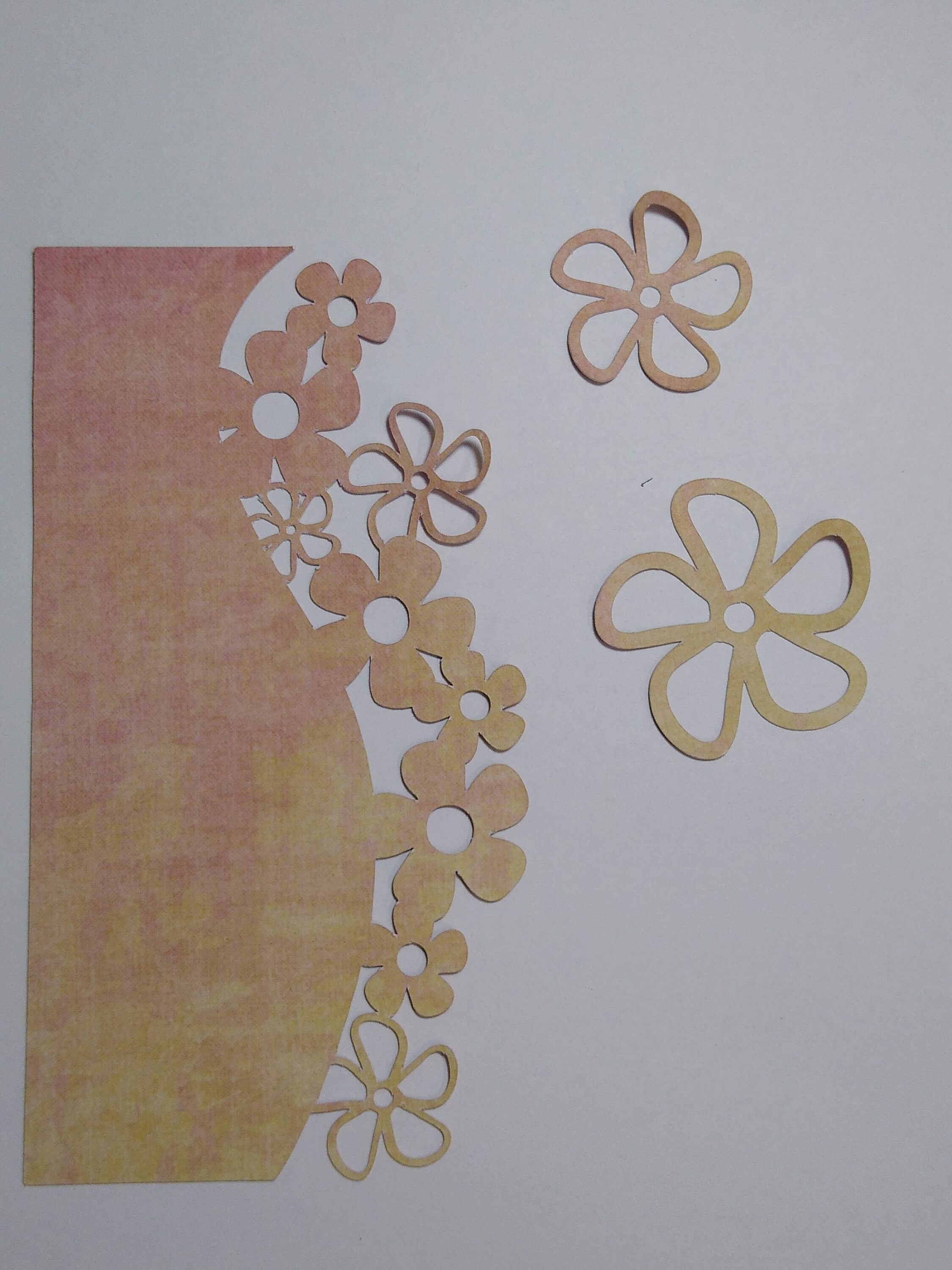 Floral Border SVG, for Card Making or Paper Crafts, Nature, Garden ...