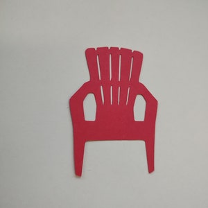 Adirondack Chair Svg Pdf Jpg Dxf Eps Png Digital Cutting File, Summer ...
