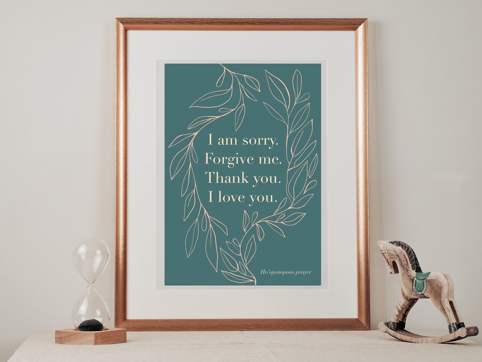 Printable Ho'oponopono Prayer. Instant Download Wall Art. Hawaii Prayer ...