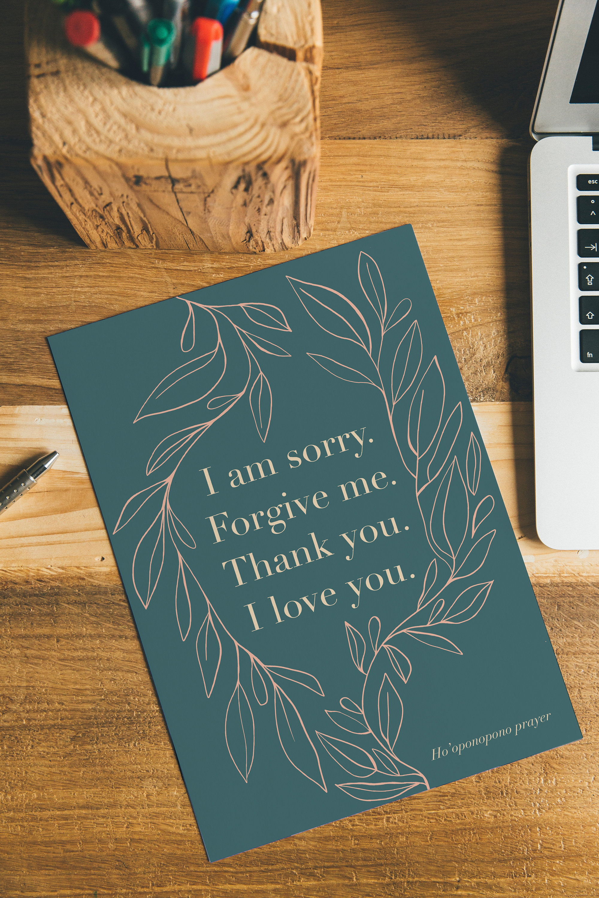 Printable Ho'oponopono Prayer. Instant Download Wall Art. Hawaii Prayer ...