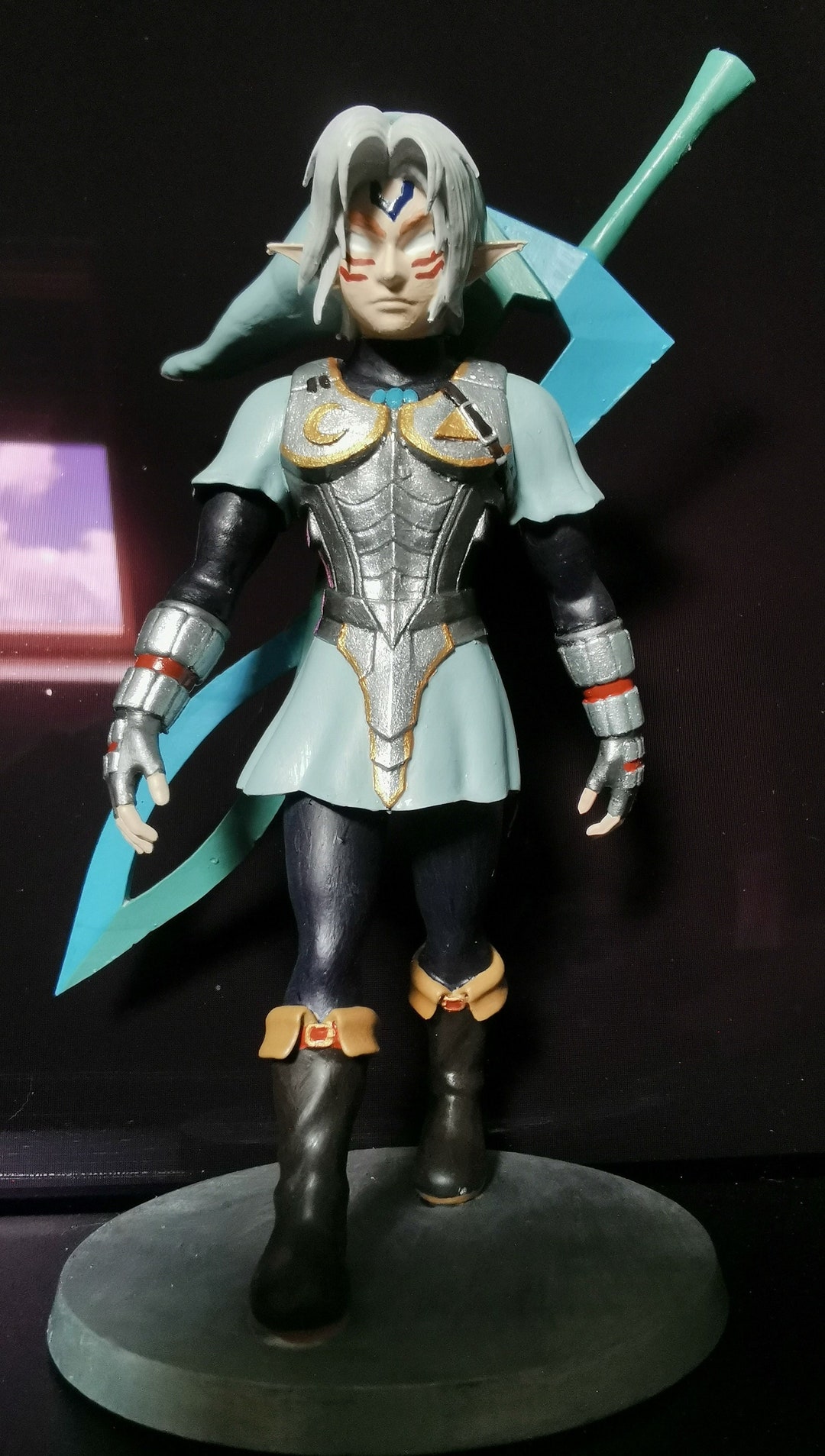 Legend's of Zelda Majora's Mask - Fierce Deity Link Painted Resin ...