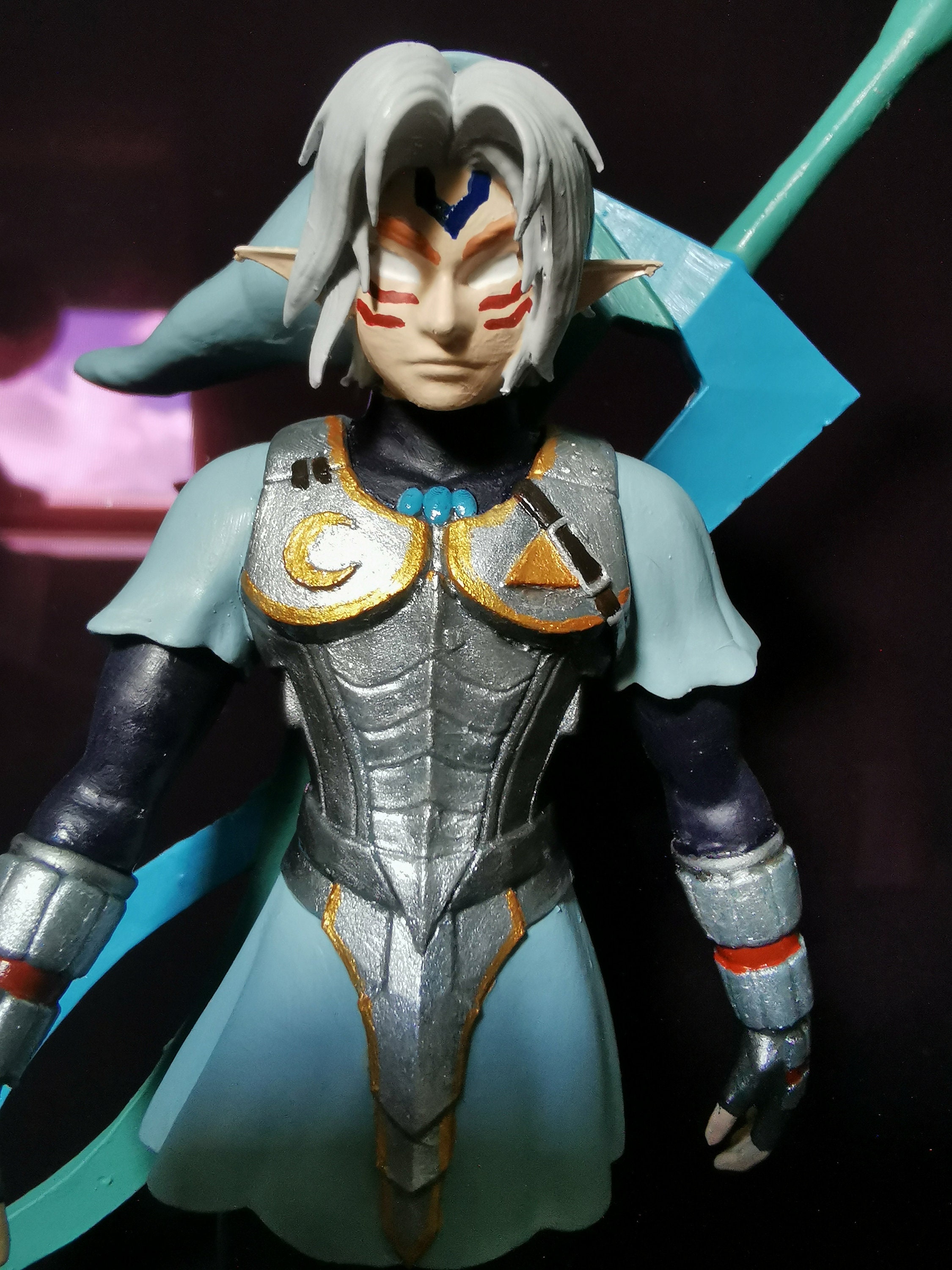 Legend's of Zelda Majora's Mask - Fierce Deity Link Painted Resin ...