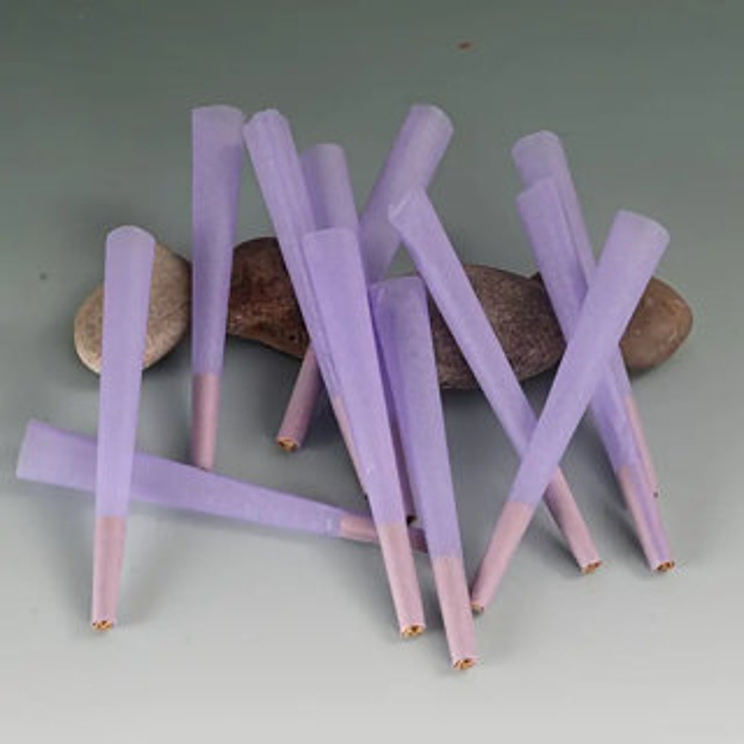 8PC PURPLE King Size Pre-rolled Cones With Tips Classic - Etsy