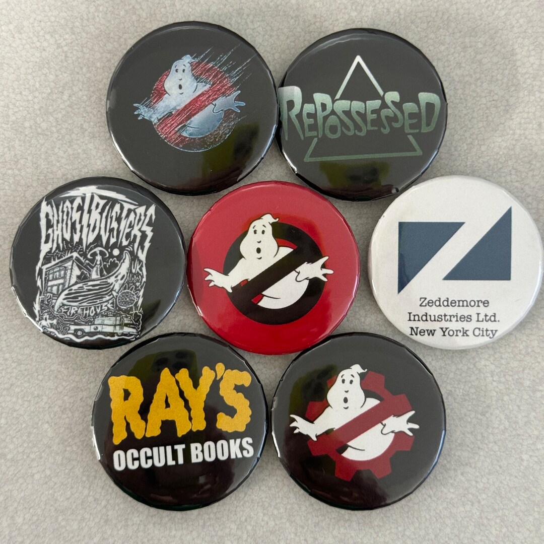 Ghostbusters Frozen Empire Button Set - Etsy