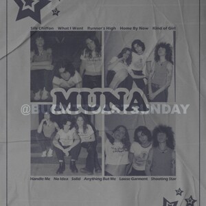 MUNA Album Poster - Etsy