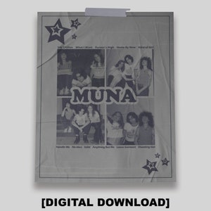 MUNA Album Poster - Etsy