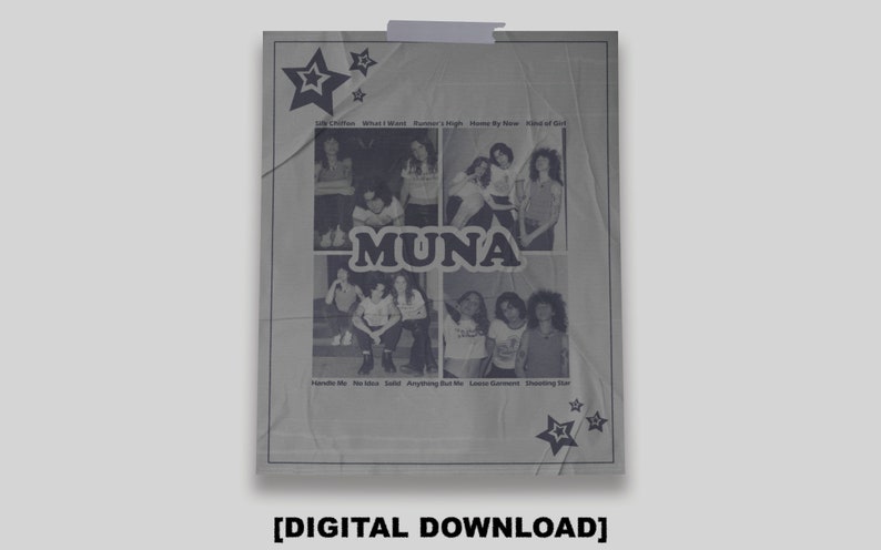 MUNA Album Poster - Etsy