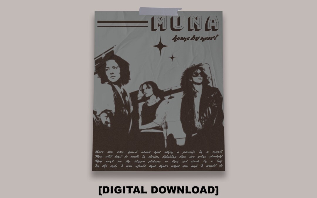 MUNA Home by Now Poster - Etsy
