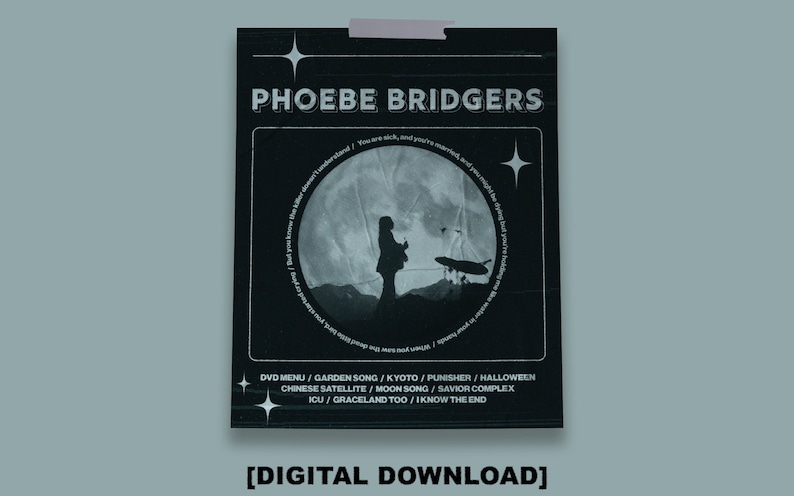 Phoebe Bridgers Moon Song Poster - Etsy
