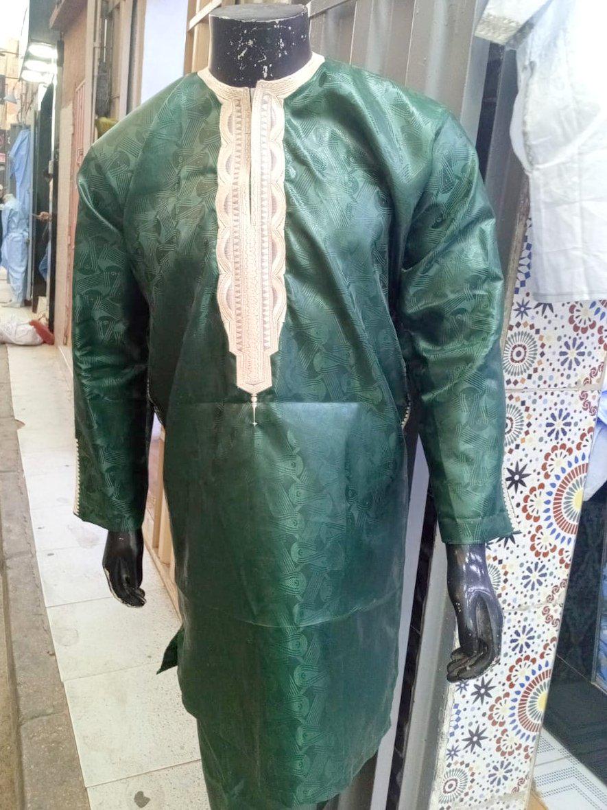 Handmade Tuareg Unisex Desert Outfit – Traditional Saharan Shirt and ...