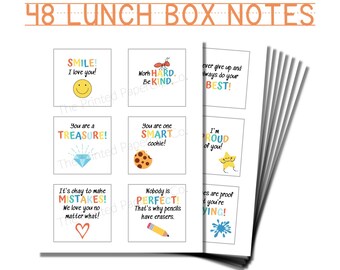 50 Mini Affirmations for Kids Card Deck in BRIGHTS & BOLD Lunch Box ...