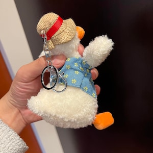 Super Cute Duck Keychain, Comfy Duck Keychain, 7" Long, Great Gift - Etsy