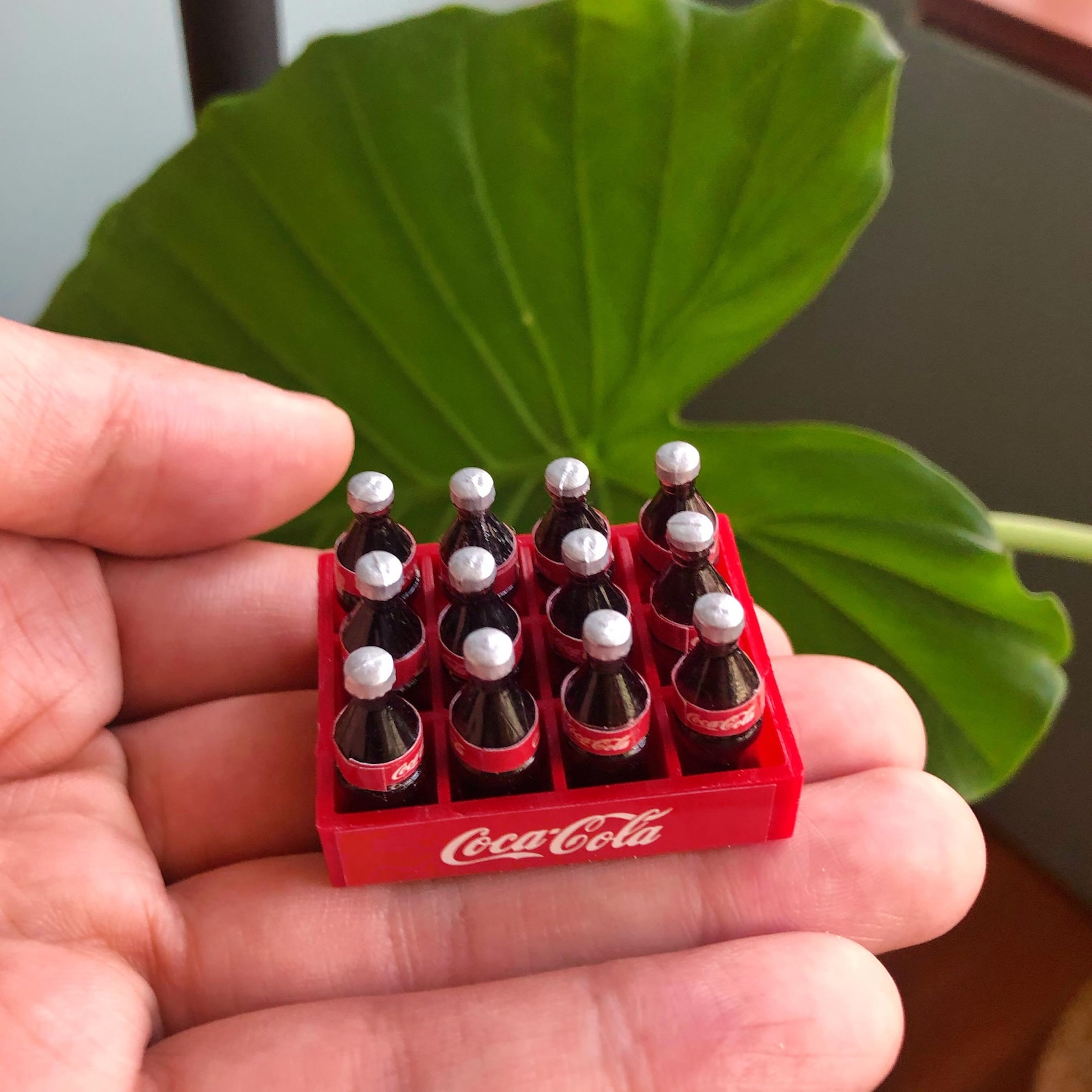 Mini Coke Bottles, Coca-cola Bottles, 12 Bottles Miniature, PVC Made ...