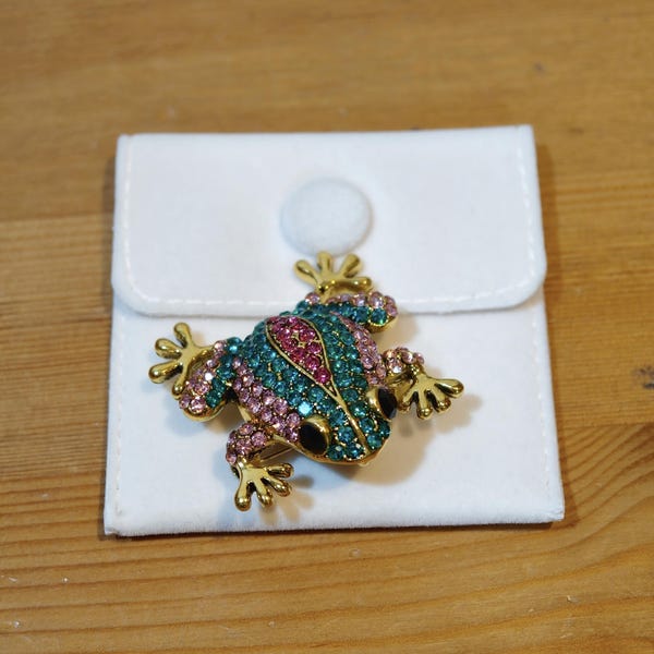 Frog Brooch Clay - Etsy UK